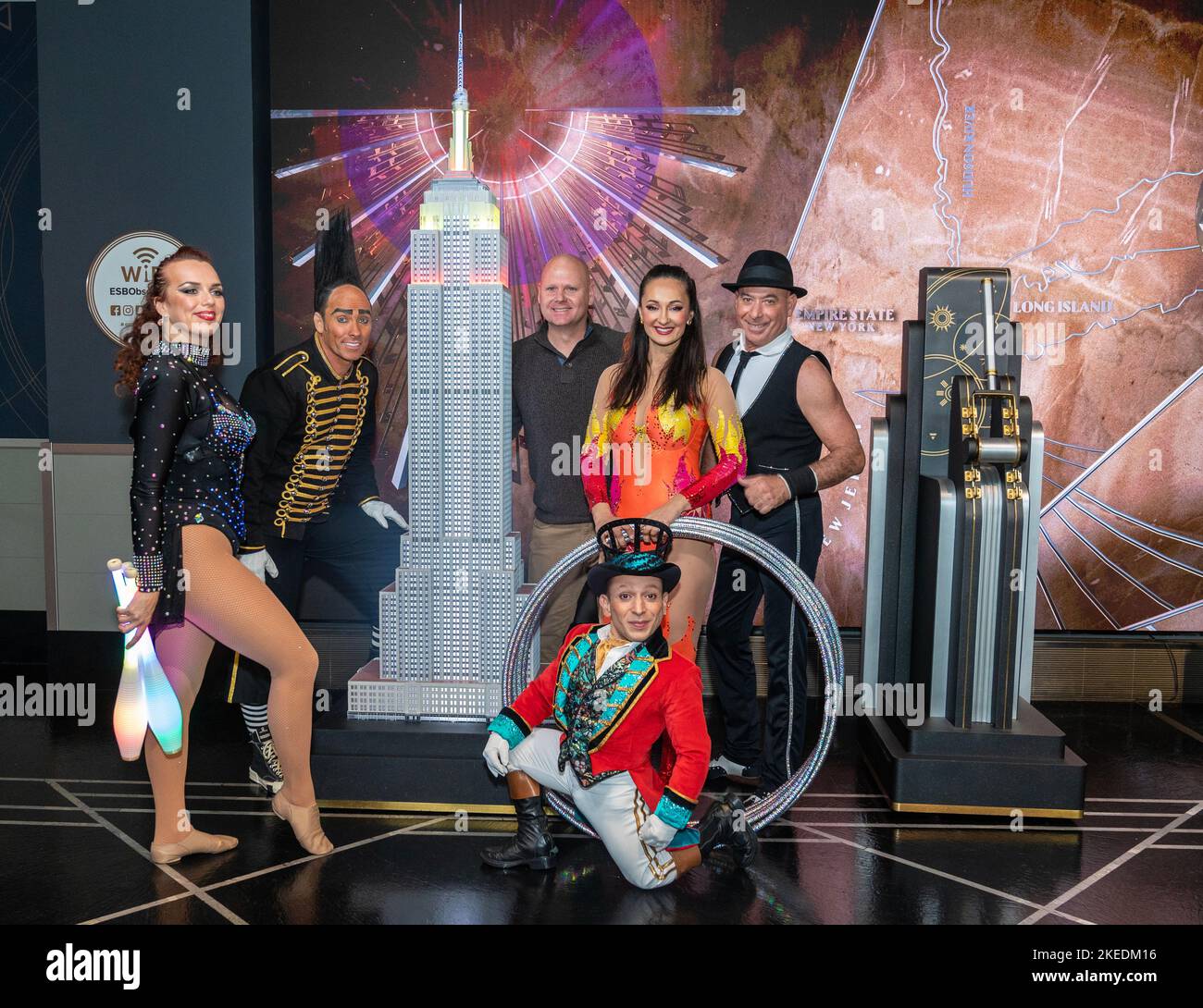Gina Cristiani, Johnny Rockett, Nik Wallenda, Alan Silva, Irina Akimova ...