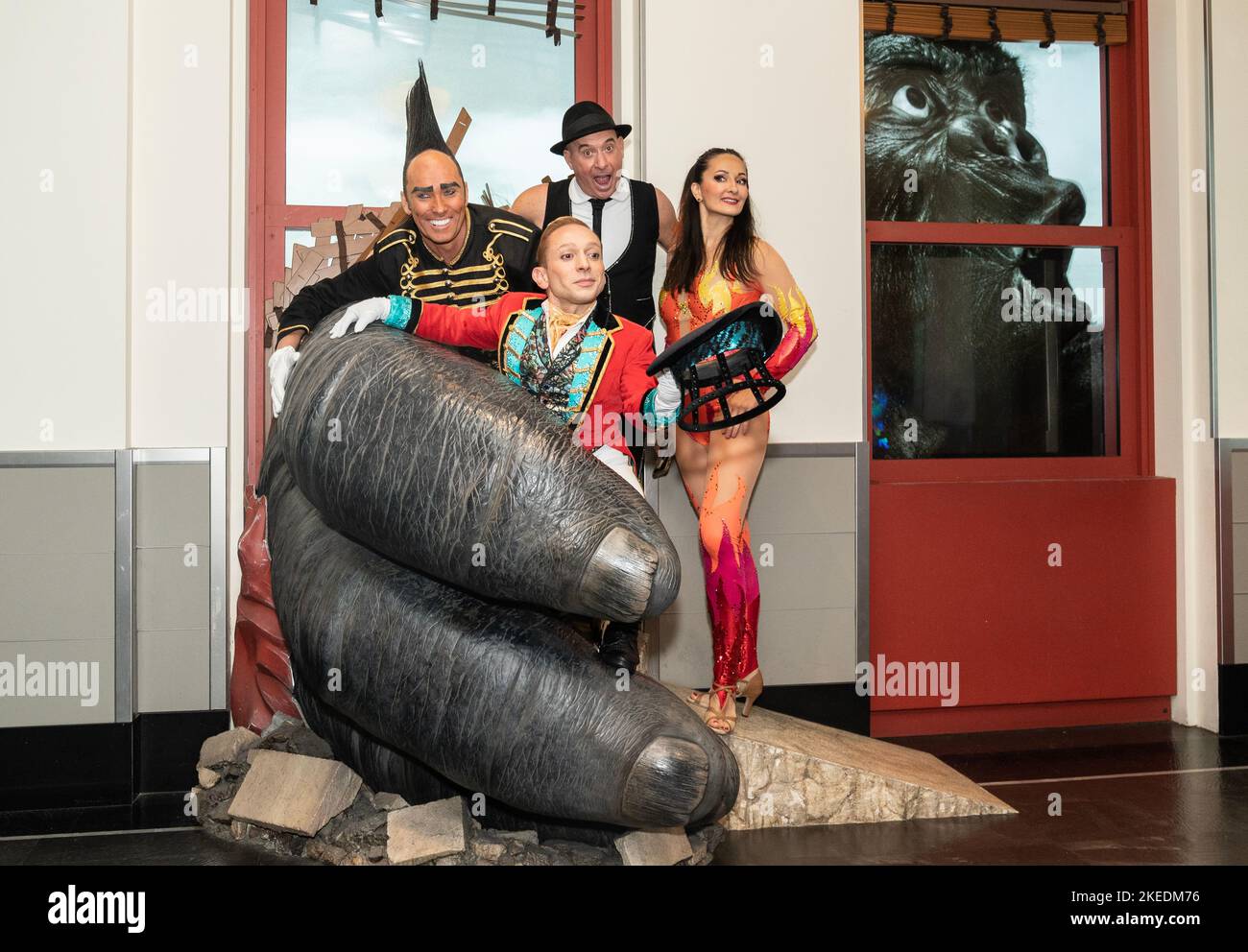 Johnny Rockett, Rokardy Rodriguez, Alan Silva, Irina Akimova of Big ...