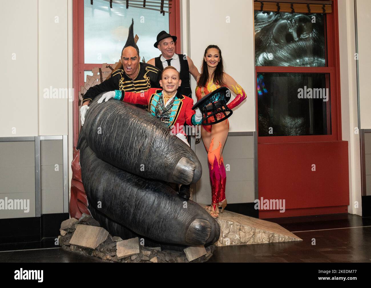 Johnny Rockett, Rokardy Rodriguez, Alan Silva, Irina Akimova of Big ...