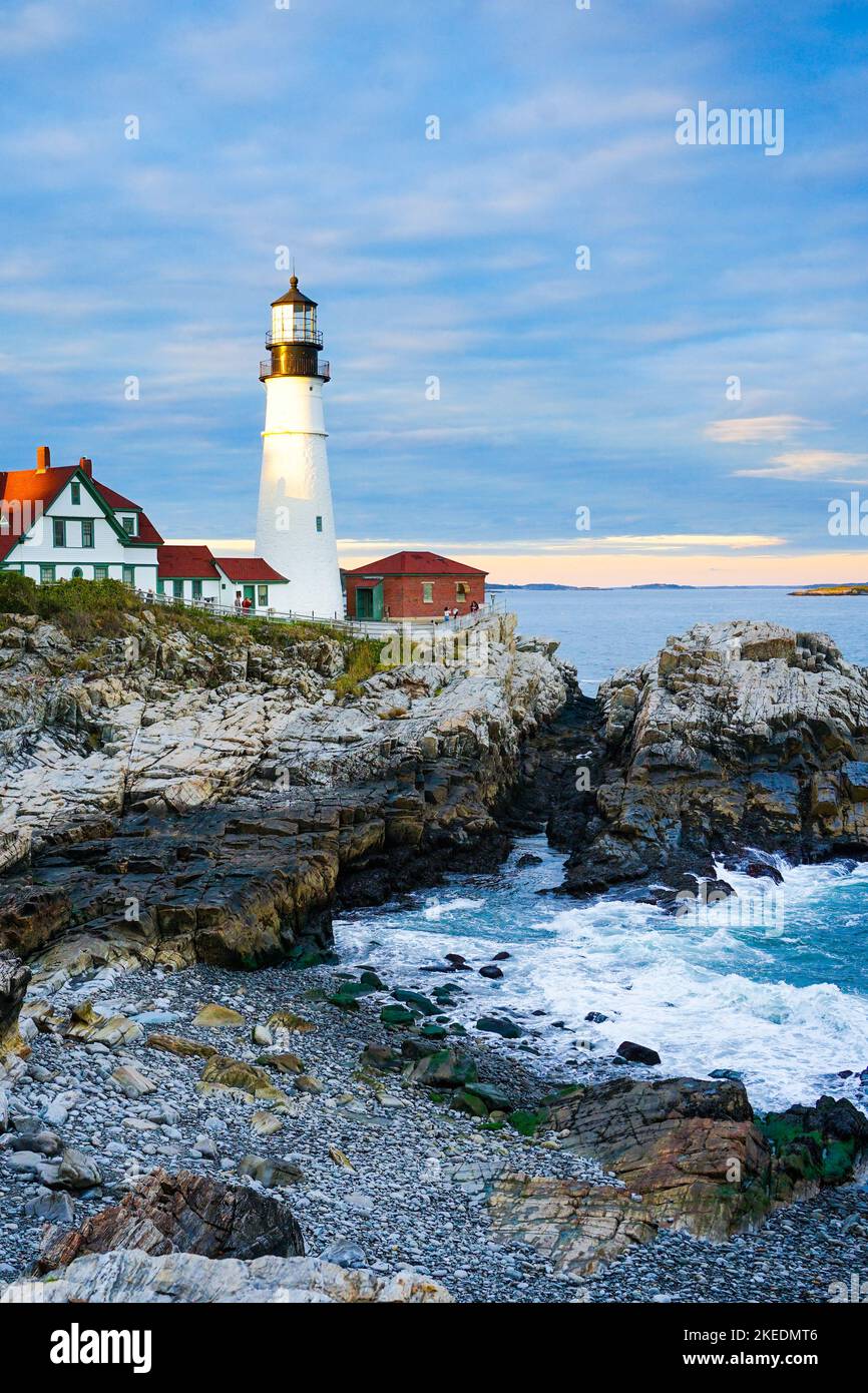 Portland Head Light Stock Photo - Alamy