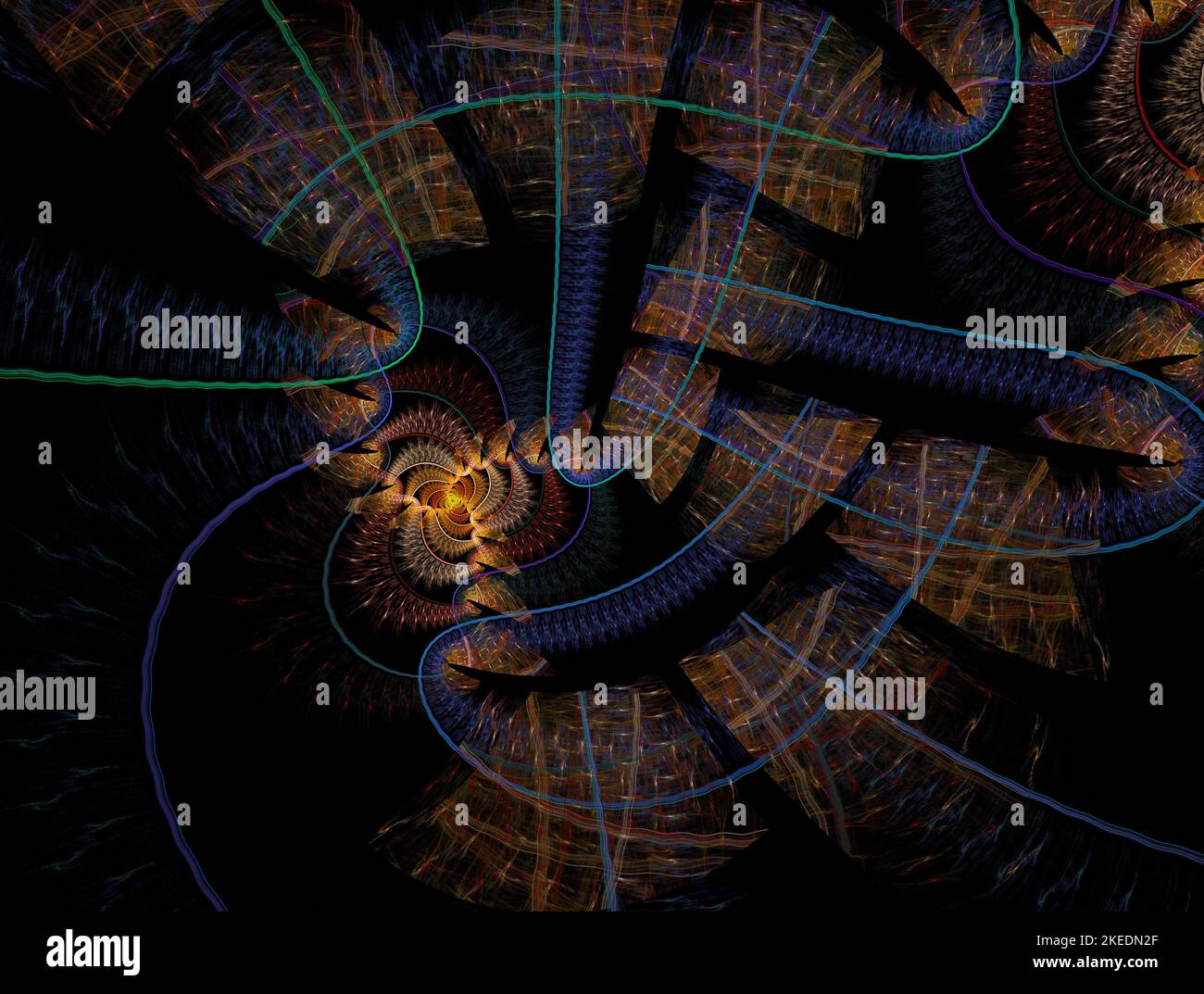 Imaginatory lush fractal texture image abstract background Stock Photo ...