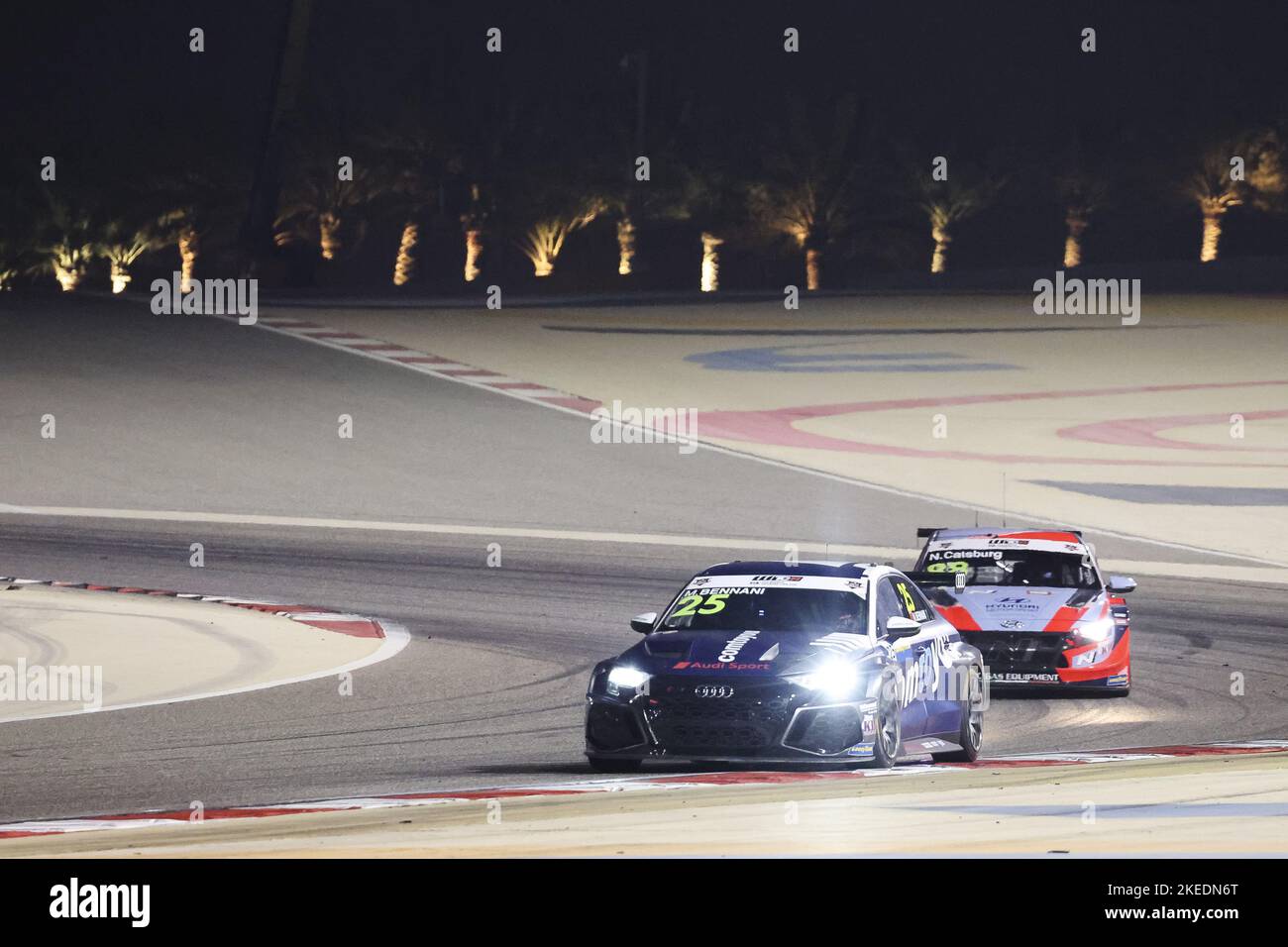 25 BENNANI Mehdi (MAR), Team Comtoyou Audi Sport, Audi RS 3 LMS, action ...