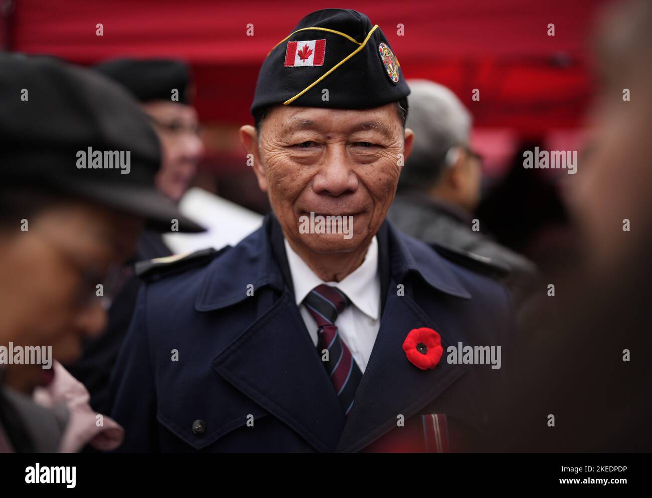 Ottawa, Canada. 11th Nov 2022. Samuel Chan, an honorary member of the ...