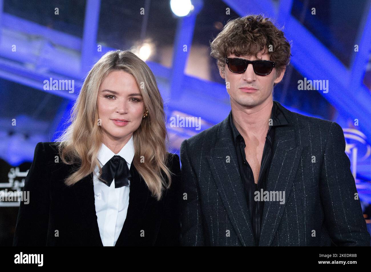 Virginie Efira and Niels Schneider attending the 19th Marrakech ...