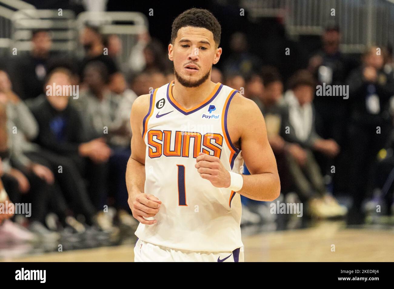 Orlando, Florida, USA, November 7, 2022, Phoenix Suns Guard Devin ...