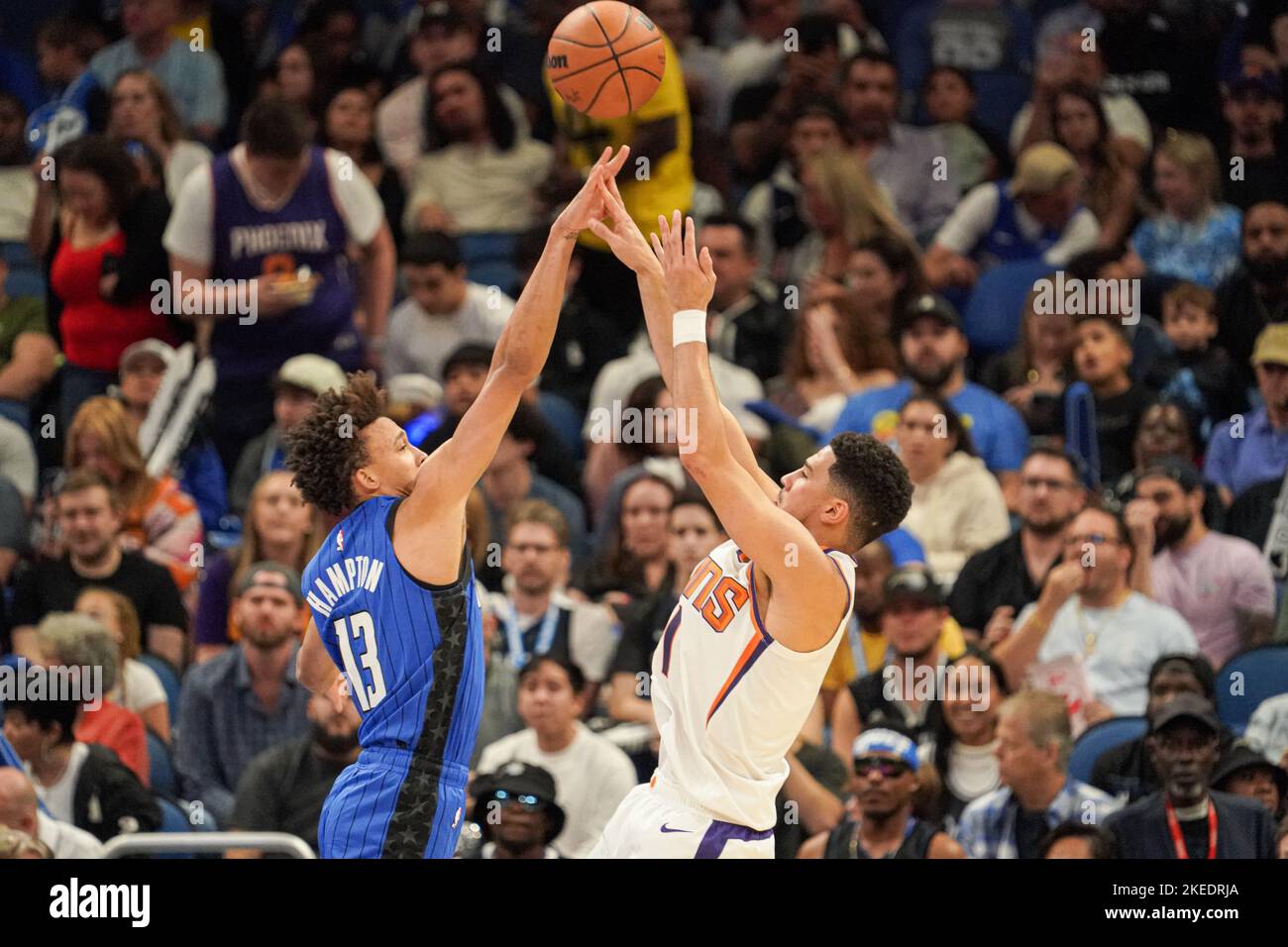 Orlando, Florida, USA, November 7, 2022, Phoenix Suns Guard Devin ...