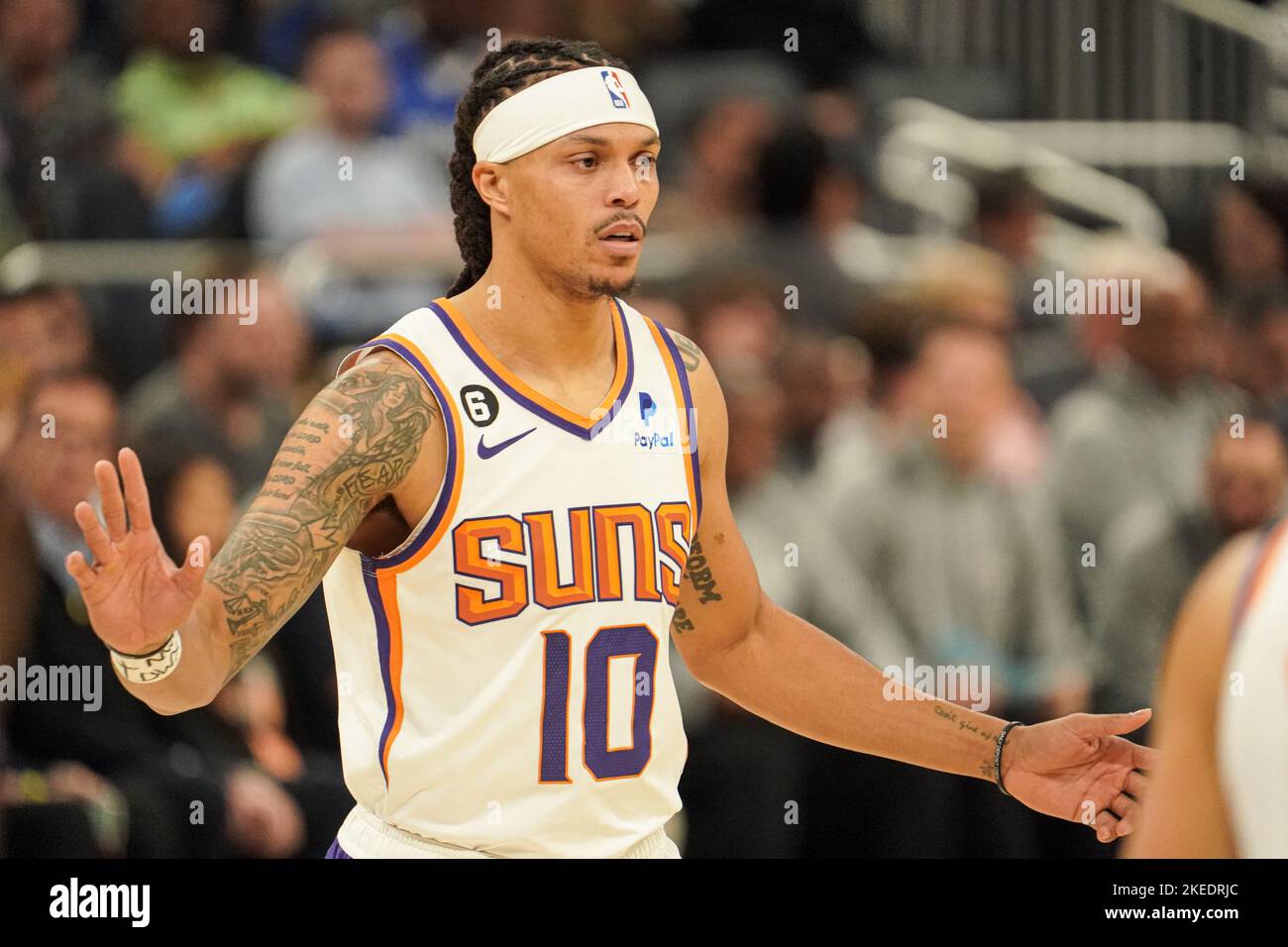 Orlando, Florida, USA, November 7, 2022, Phoenix Suns Guard Damion Lee ...