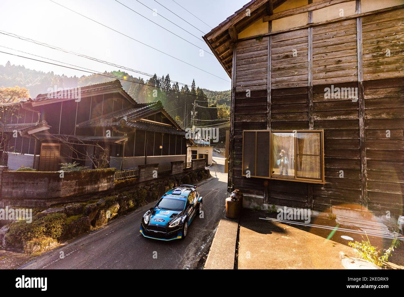 32 ANEAR Luke (aus), SARANDIS Andrew (aus), Ford Fiesta Mk II, action ...