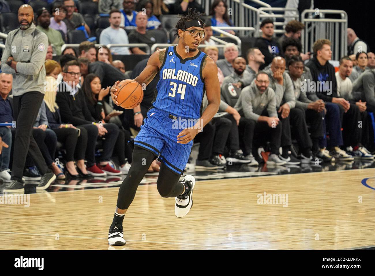 Orlando, Florida, USA, November 7, 2022, Orlando Magic Center Wendell ...