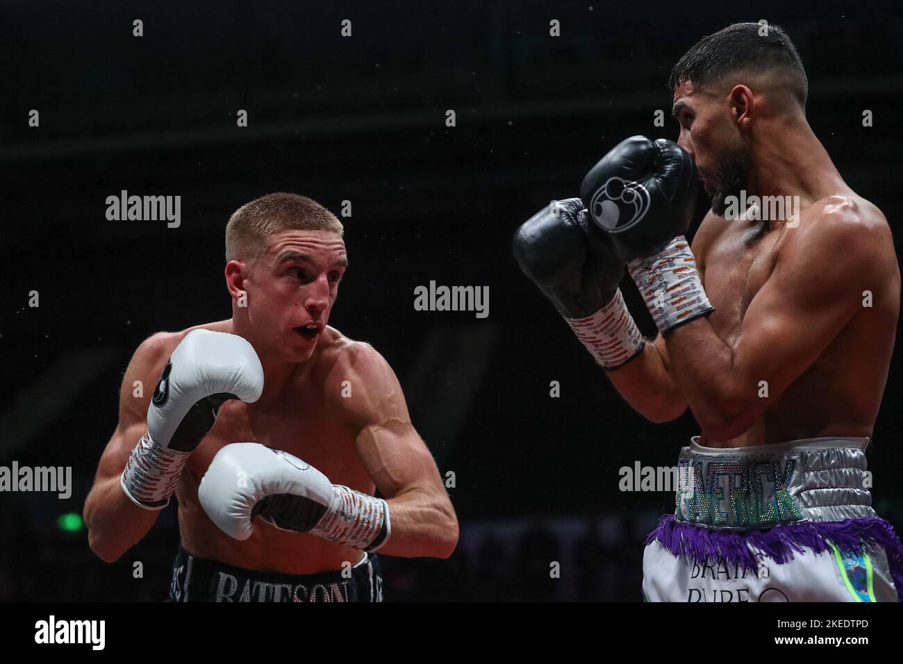 Sheffield, UK. 11th Nov, 2022. Jack Bateson gets ready to throw a punch ...