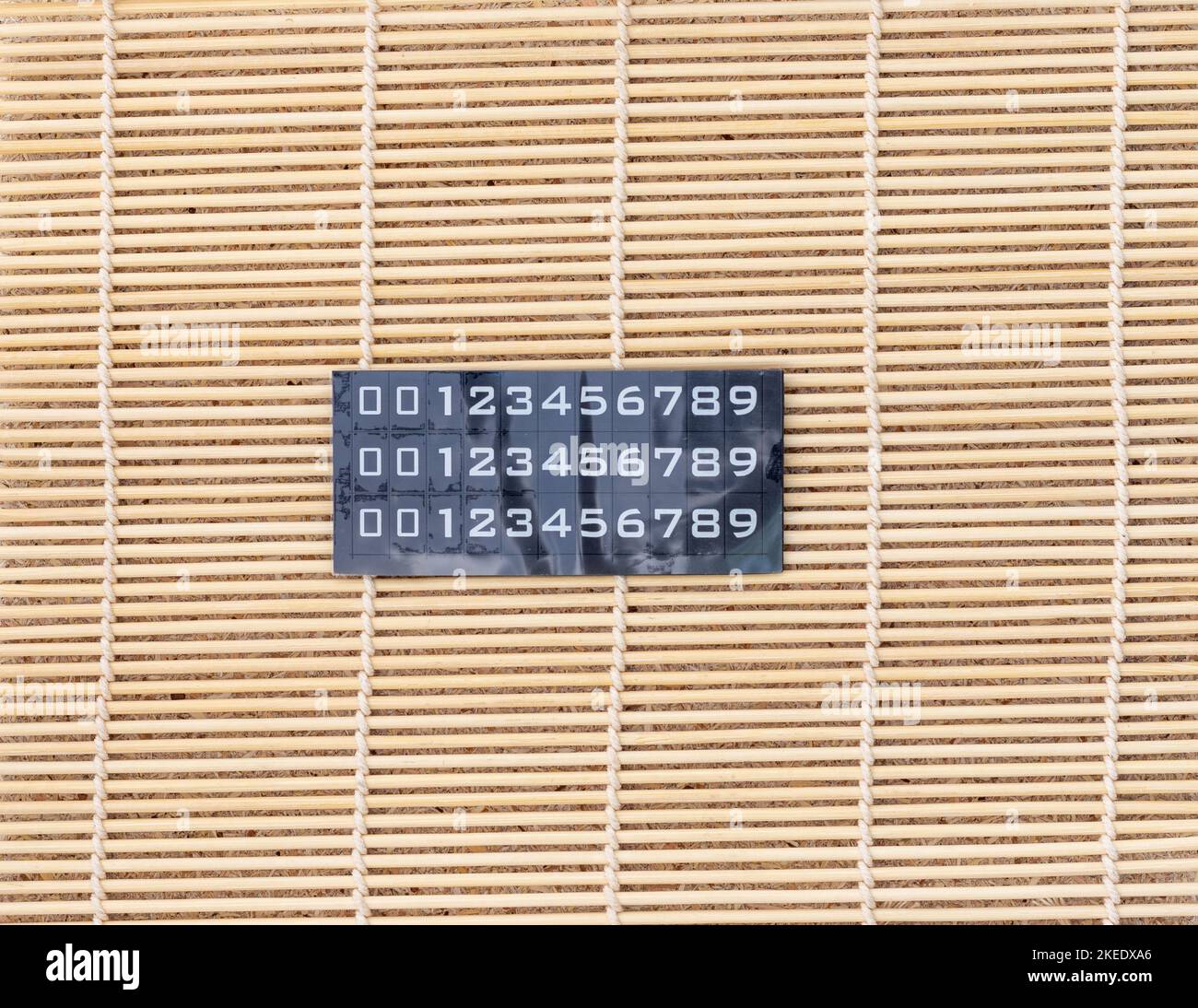 Set number on label hi-res stock photography and images - Alamy