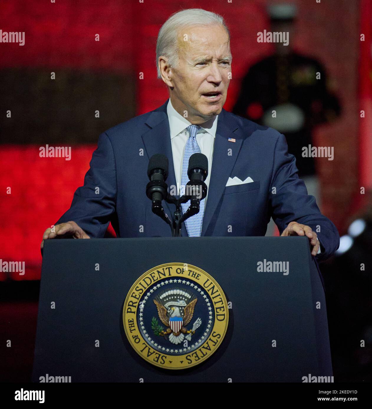 PHILADELPHIA, PA, USA - SEPTEMBER 01, 2022: President Joe Biden ...