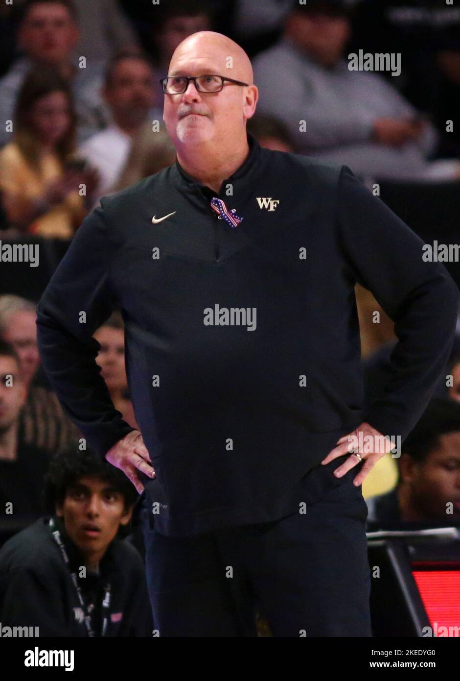 November 11, 2022: Steve Forbes is the head basketball coach of Wake ...