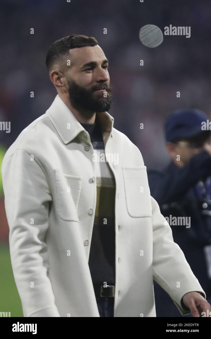 Karim BENZEMA of Real Madrid during the French championship Ligue 1 ...