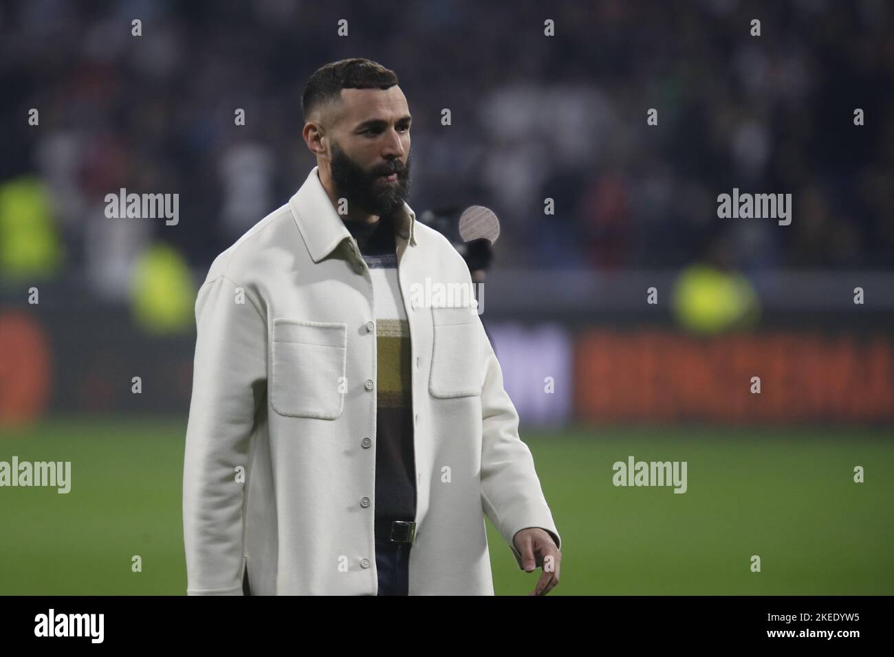 Olympique lyonnais karim benzema hi-res stock photography and images ...