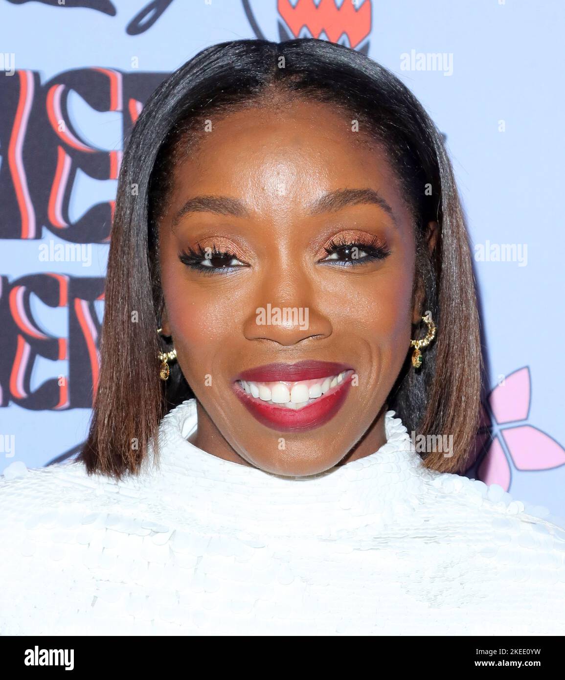 Beverly Hills, Ca, USA. 11th Nov 2022. Estelle arrives at The Give Her ...