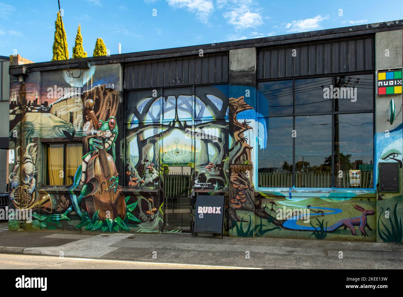 Street Art, Brunswick, Melbourne, Victoria, Australia Stock Photo - Alamy