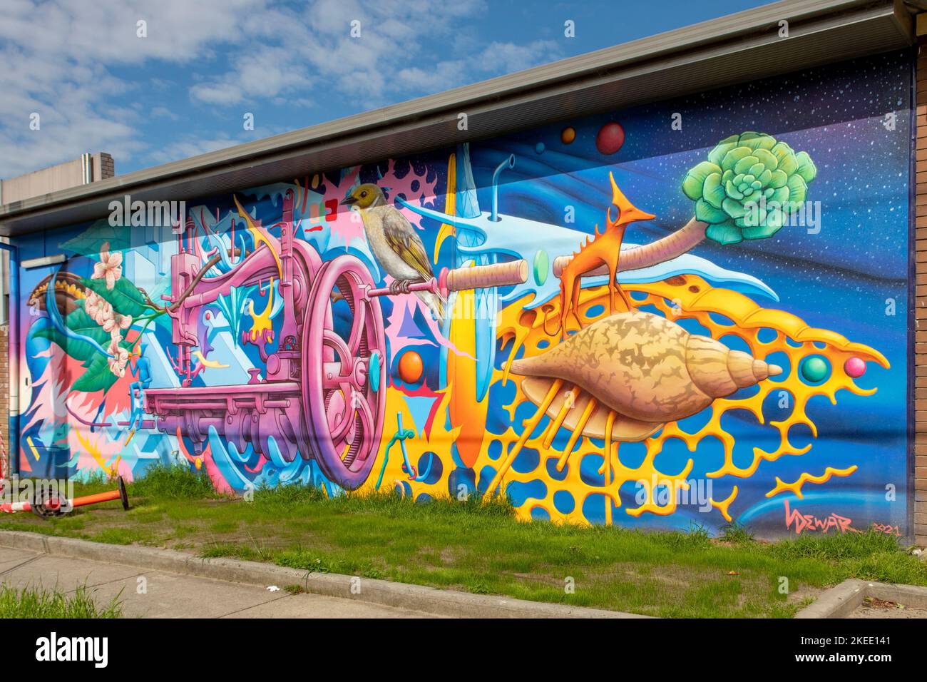 Street Art, Brunswick, Melbourne, Victoria, Australia Stock Photo - Alamy
