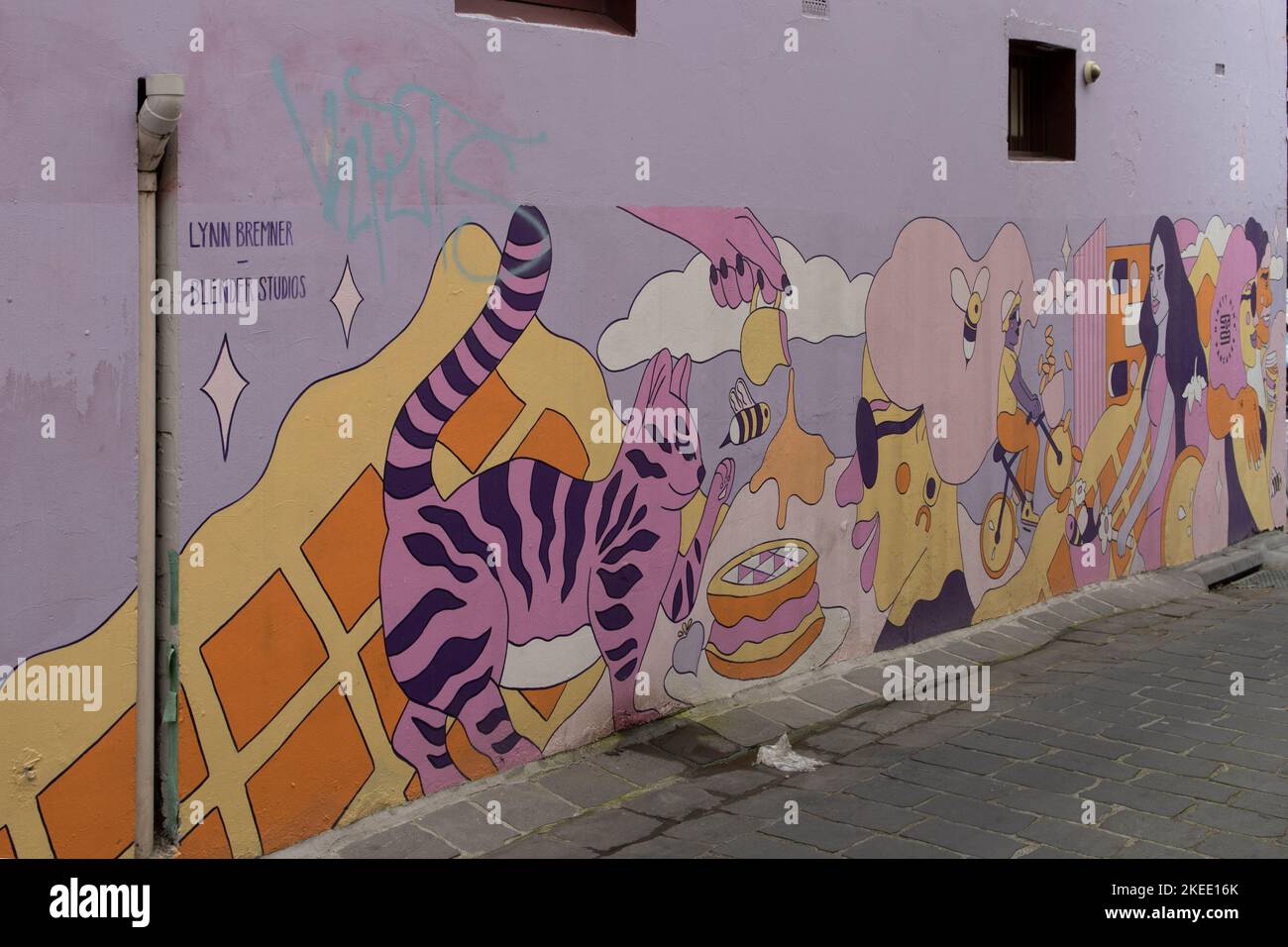 Street Art, Hawthorn, Melbourne, Victoria, Australia Stock Photo - Alamy