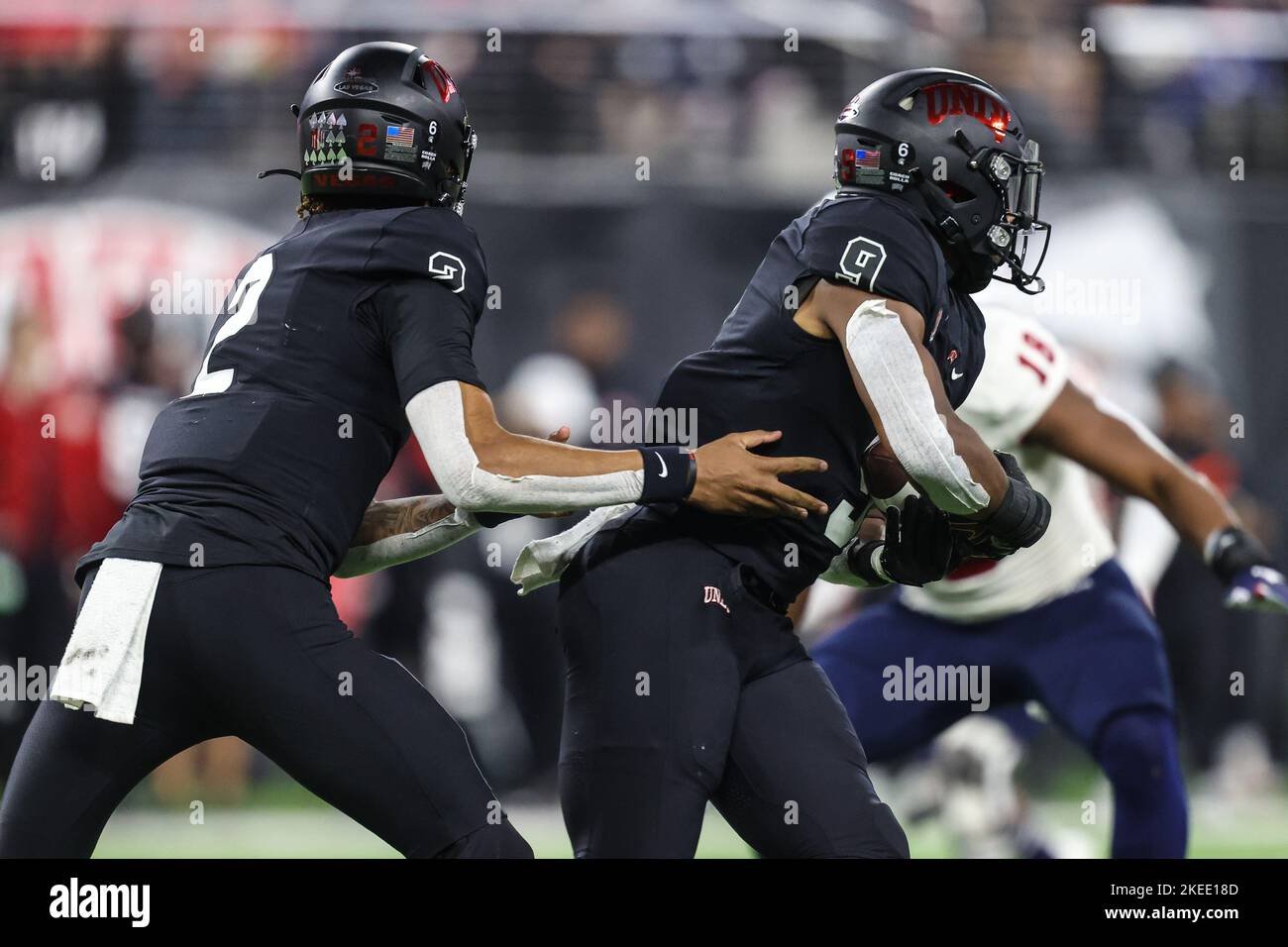 Las Vegas, NV, USA. 11th Nov, 2022. UNLV Rebels quarterback Doug ...
