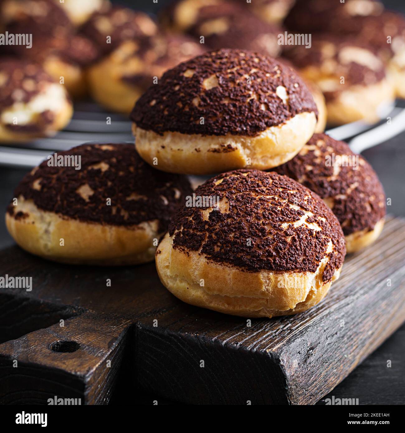Profiteroles cake hi-res stock photography and images - Alamy