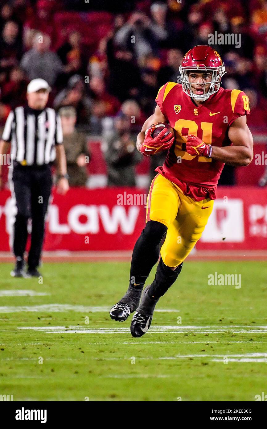 Los Angeles, CA. 11th Nov, 2022. USC Trojans wide receiver Kyle Ford ...