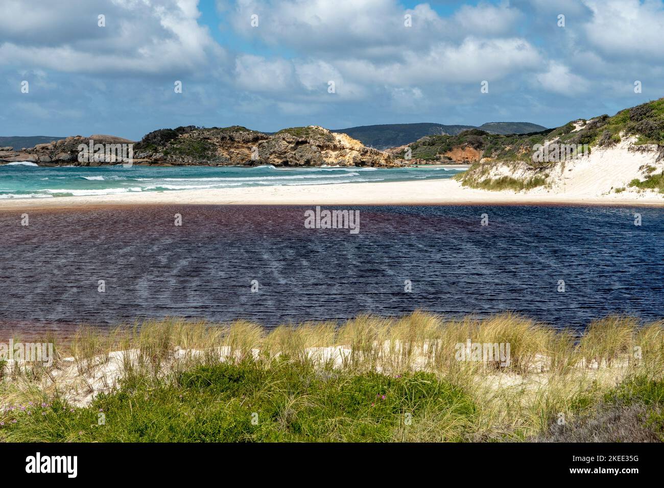 Lagoon and Islet Point, Nanarup, WA, Australia Stock Photo - Alamy