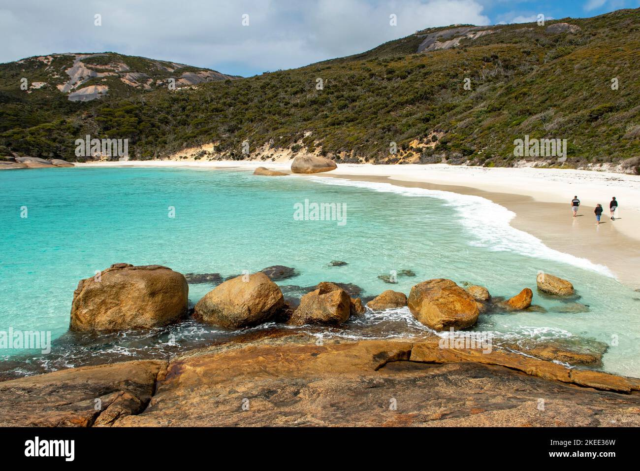 Little Beach, Two Peoples Bay Nature Reserve, WA, Australia Stock Photo ...