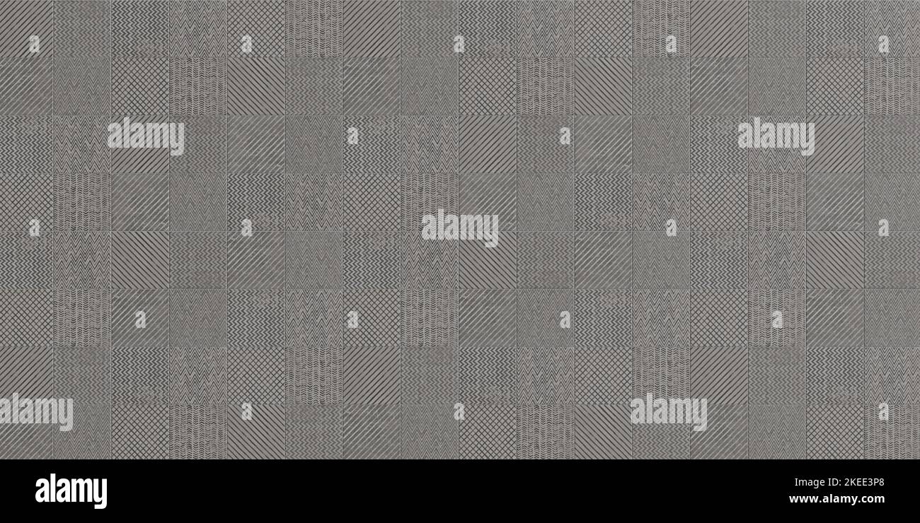 3d illustration of tiles texture in interior and architecture ...