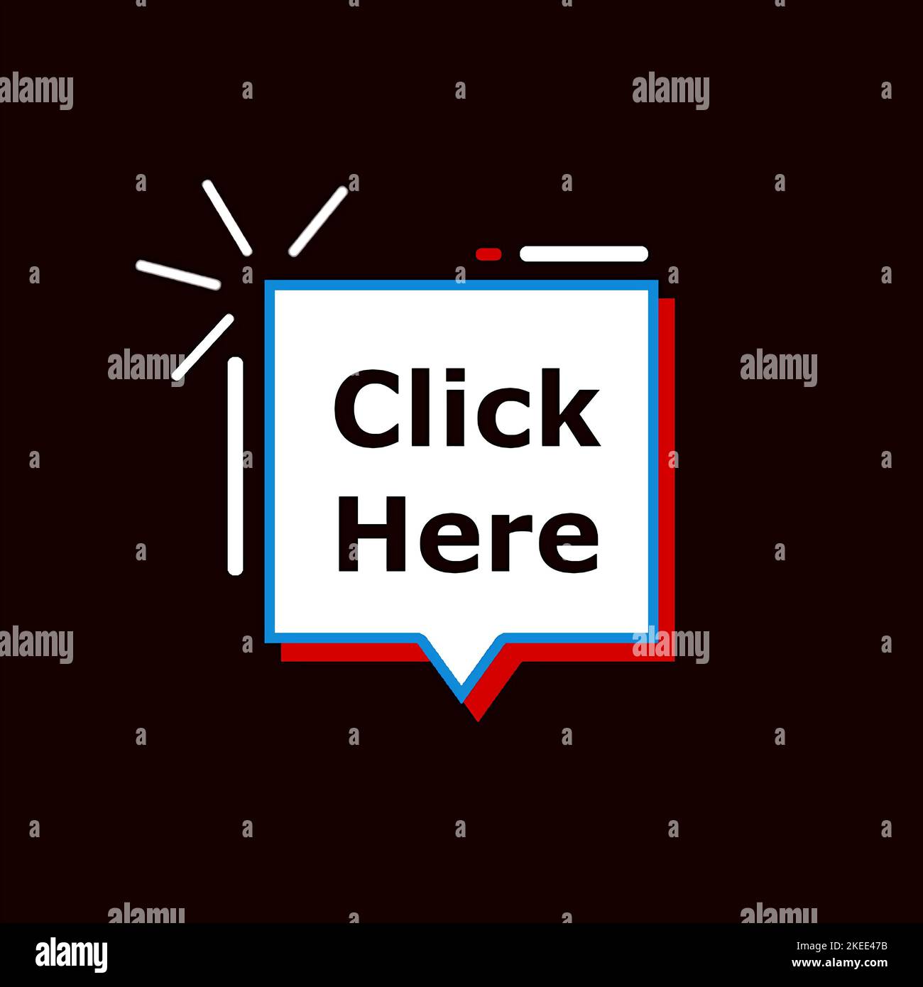 Click here design hi-res stock photography and images - Alamy
