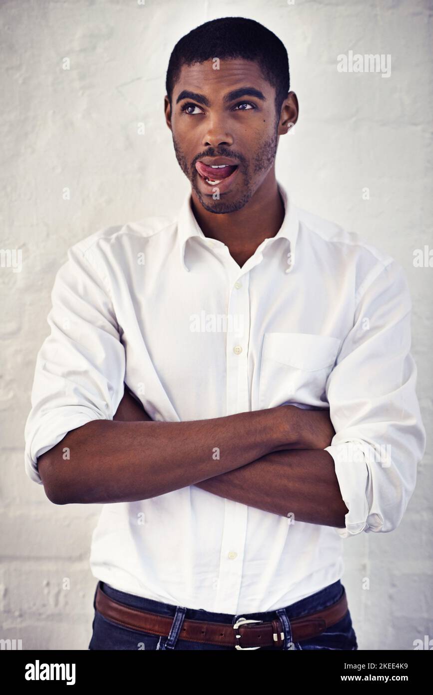 Young handsome man little stubble hi-res stock photography and images ...