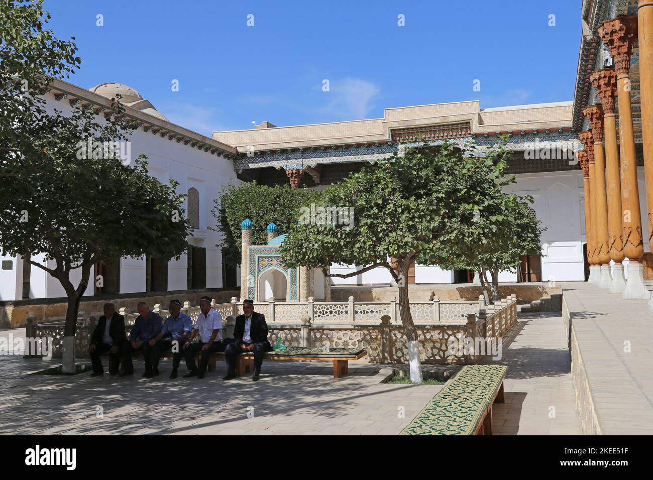 Bukhara bahauddin naqshbandi mausoleum hi-res stock photography and ...