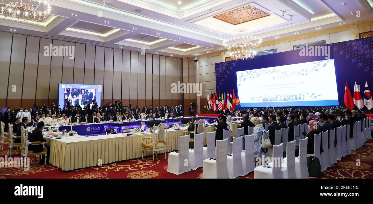 12th Nov, 2022. ASEAN Plus Three Leaders of the Association of ...