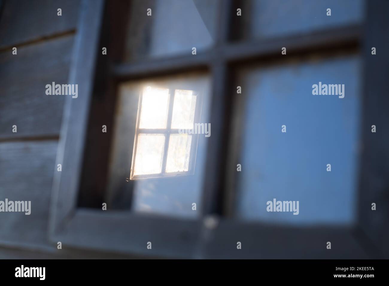 dark grunge window . light and shadow. Hope concept Stock Photo - Alamy