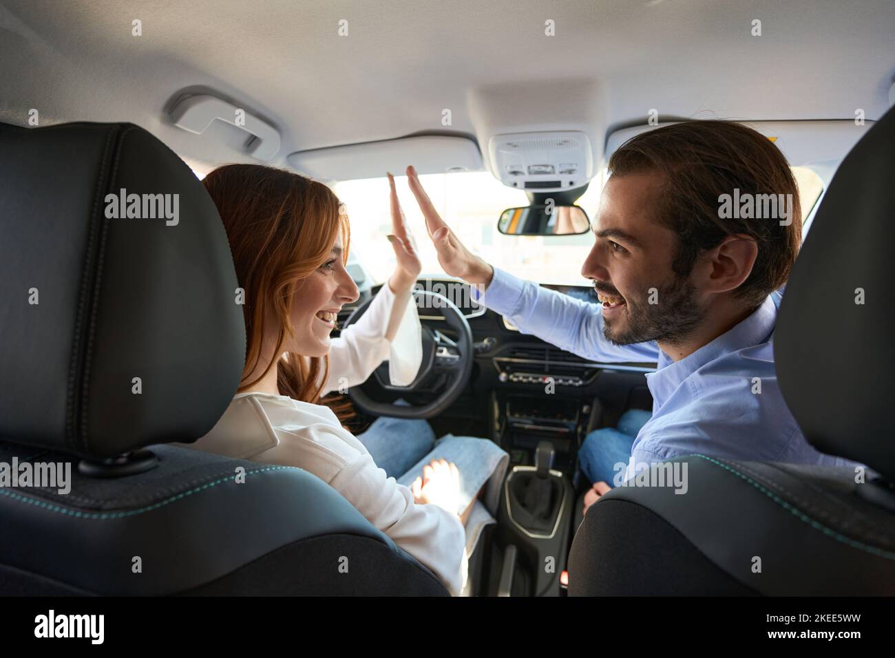 Car driver passenger hi-res stock photography and images - Alamy