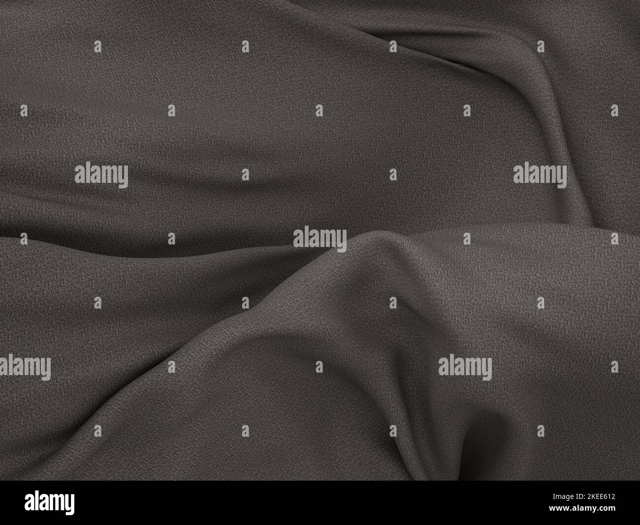 Background formed by wrinkle fabric. 3d illustration Stock Photo - Alamy