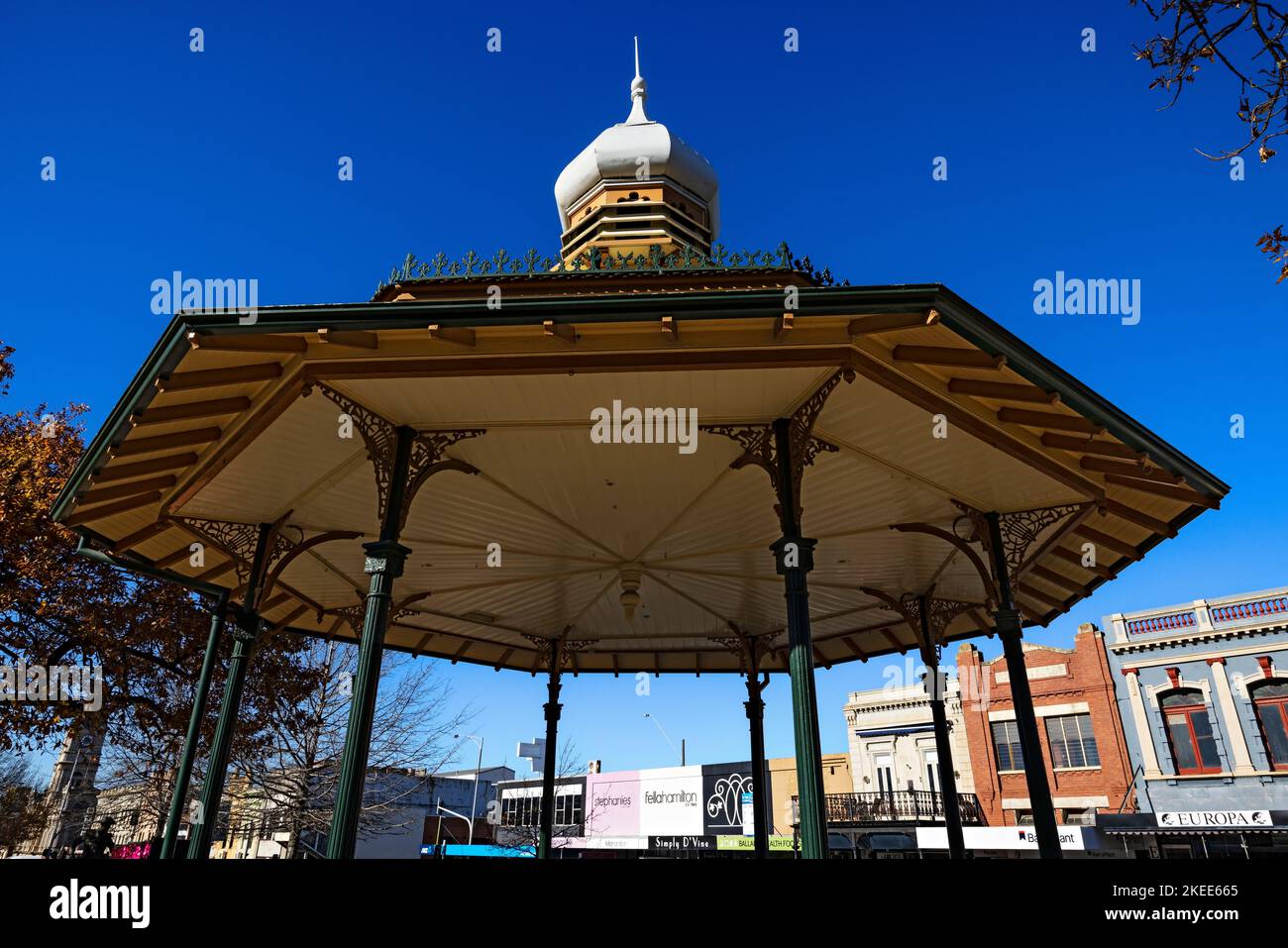Ballarat Australia / The beautiful Queen Alexandra Bandstand in Sturt ...