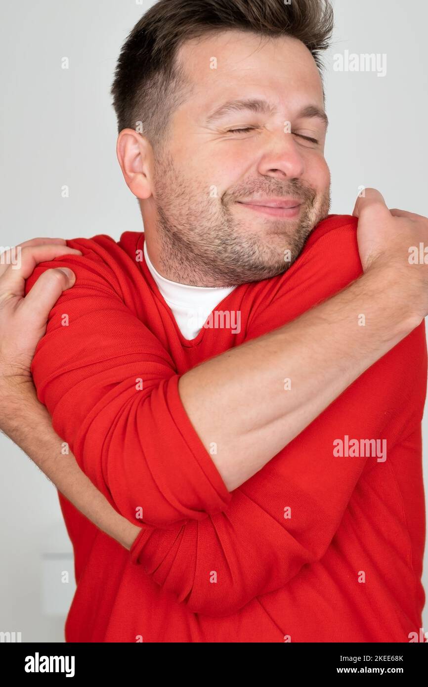 I am tired of everything. Bored man. Boring, dull, tedious concept ...