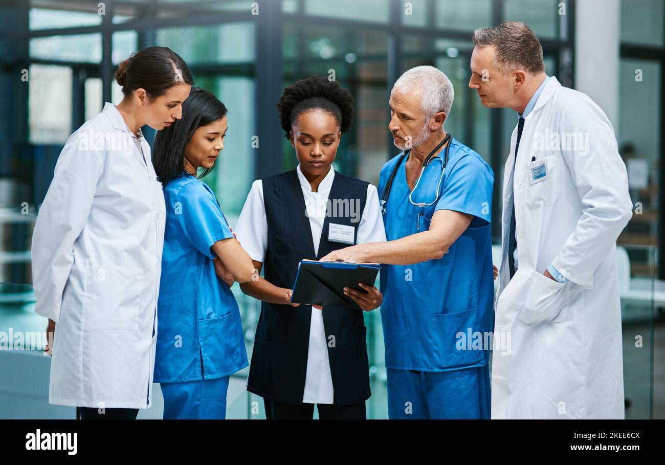 Theyre a team dedicated to delivering quality healthcare without compromise. a group of medical ...