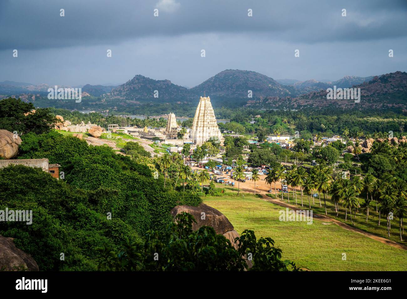 matanga hill hampi, karnataka, india Stock Photo - Alamy