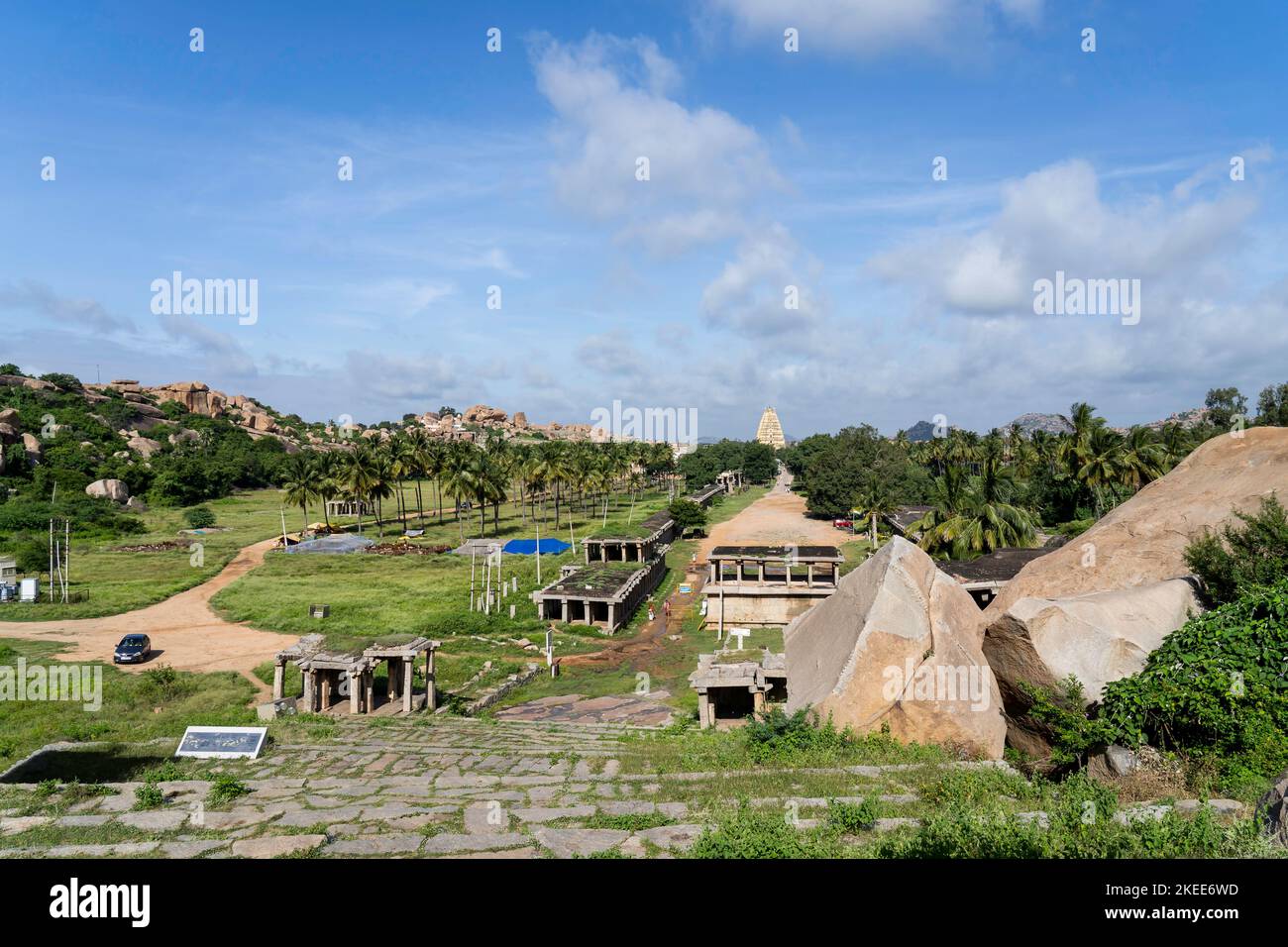 matanga hill hampi, karnataka, india Stock Photo - Alamy