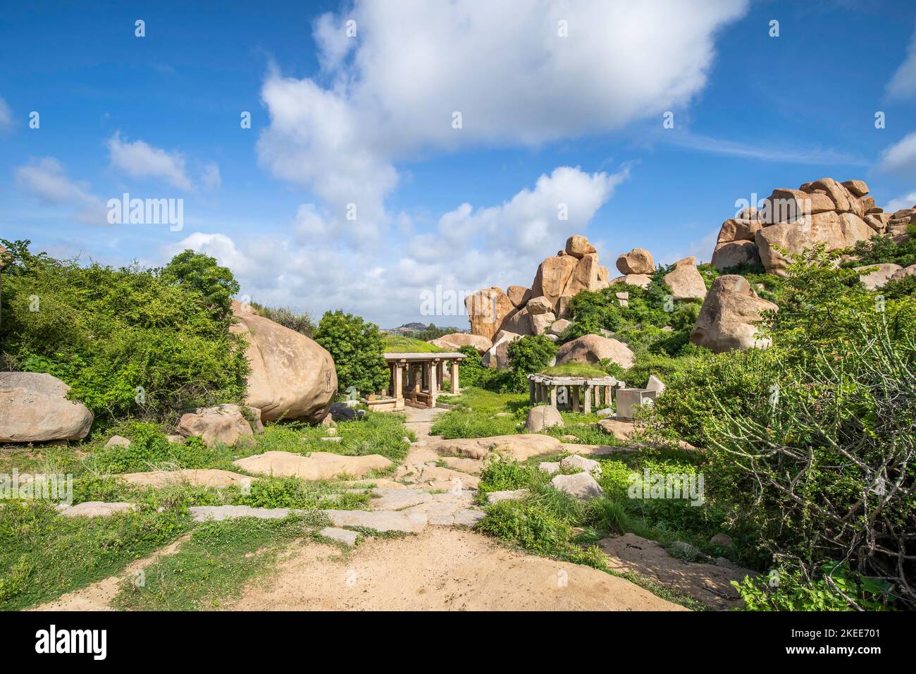 matanga hill hampi Stock Photo - Alamy