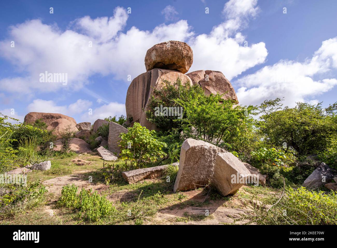 matanga hill hampi Stock Photo - Alamy