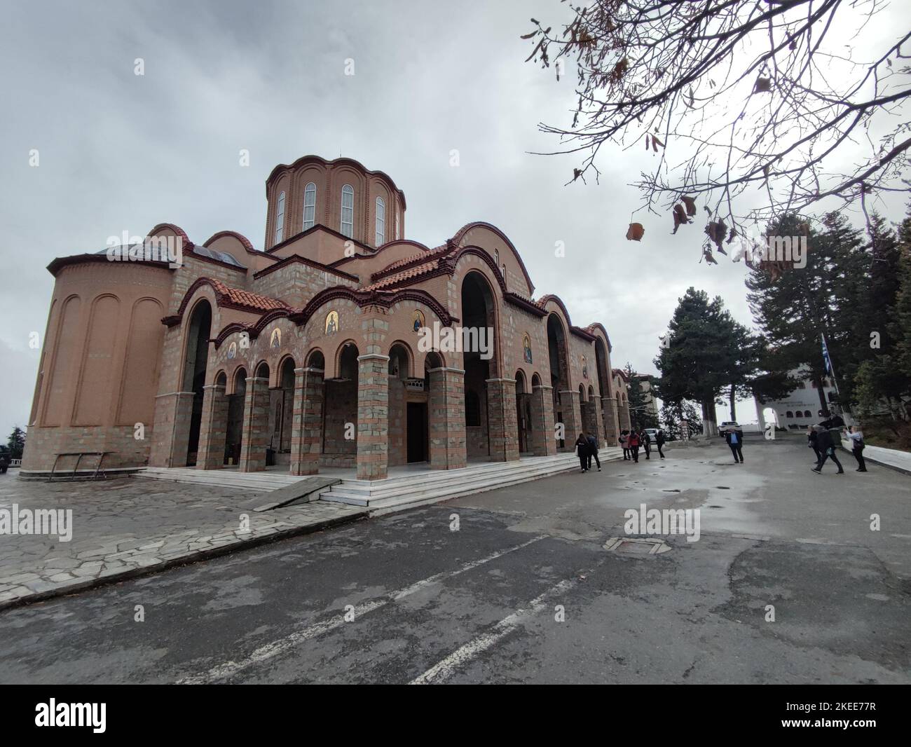 panagia soumela holy monastery in veria, imathia, macedonia, greece Stock Photo - Alamy