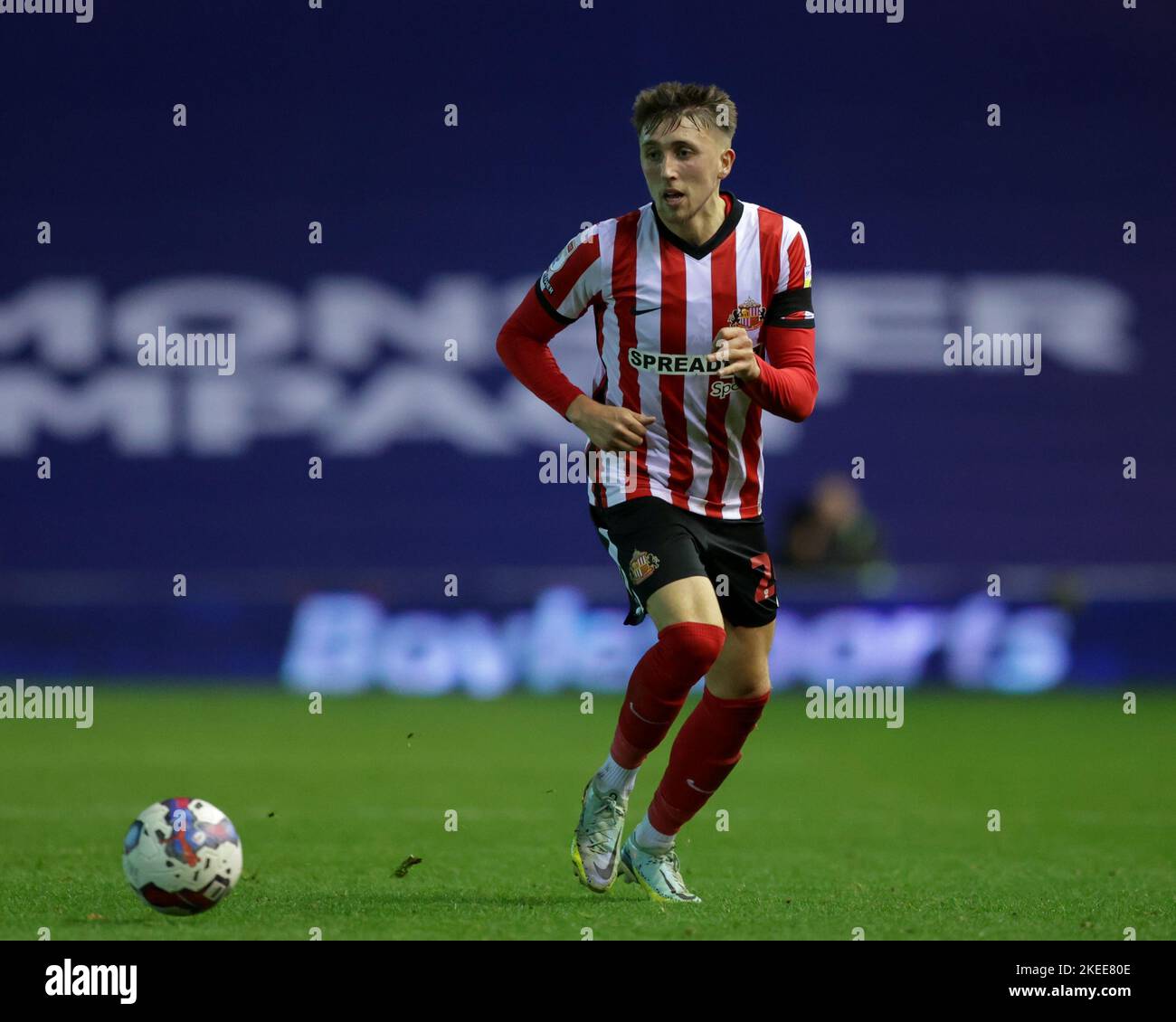 Dan Neil #24 of Sunderland during the Sky Bet Championship match ...