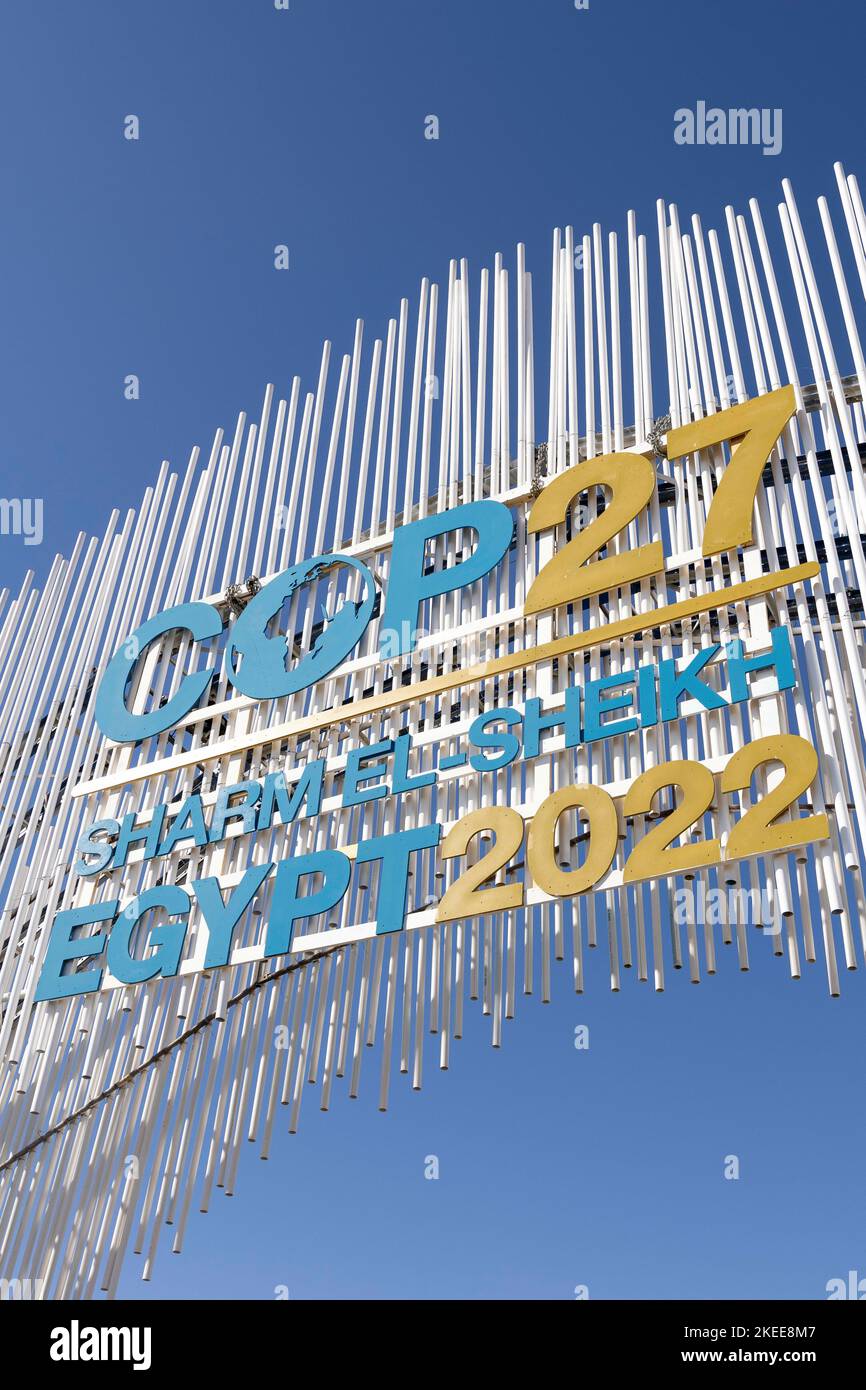 27th United Nations Conference on Climate Change, COP 27 Stock Photo ...