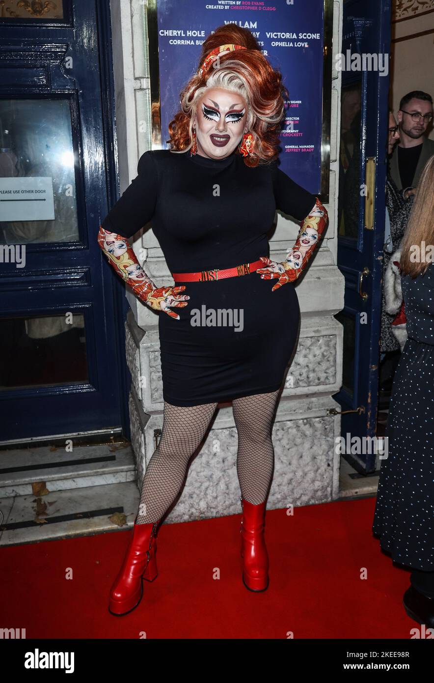 Just May attends the press night for "Death Drop: Back In The Habit" at ...
