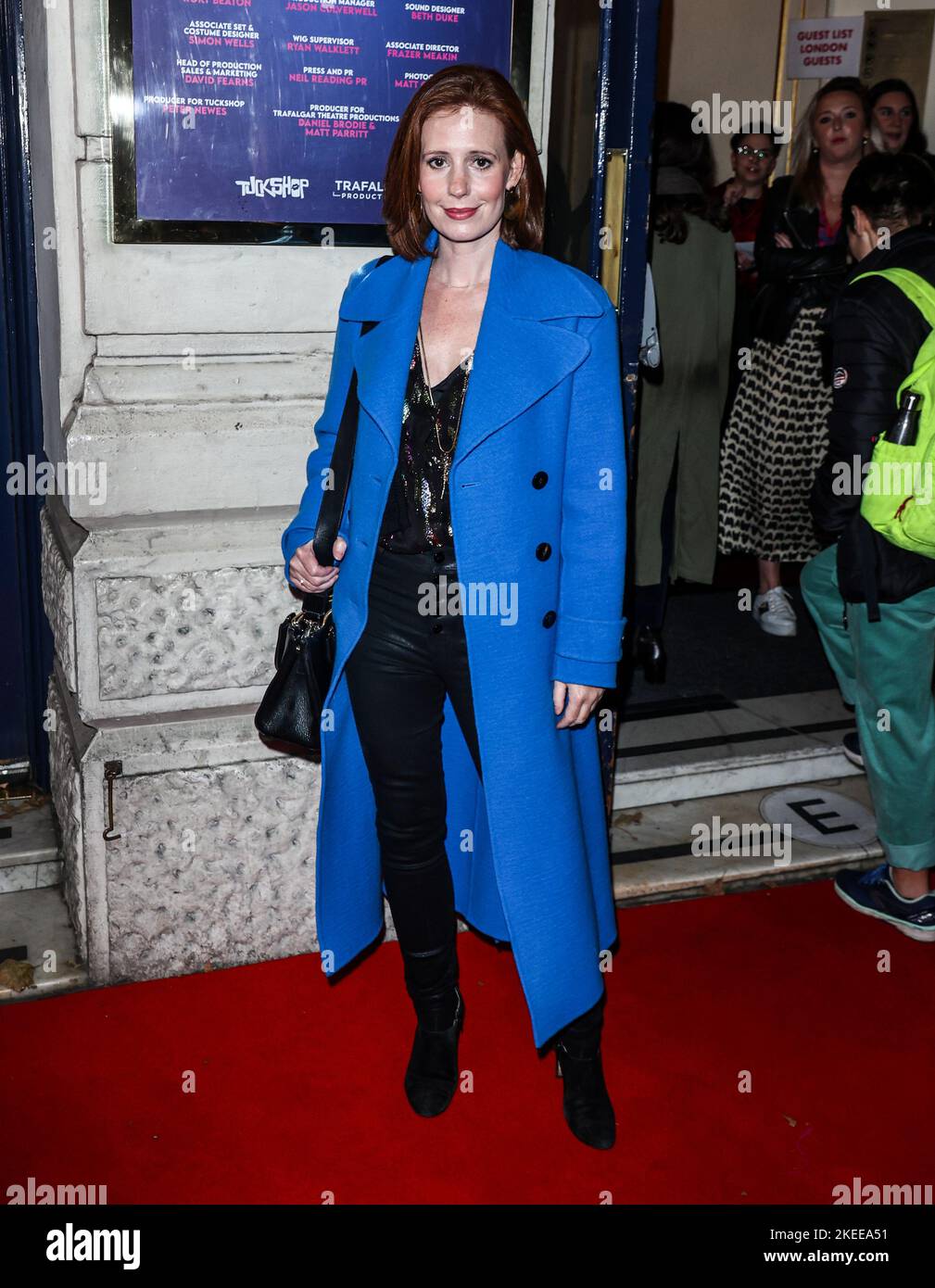 Amy Nuttall attends the press night for "Death Drop: Back In The Habit ...
