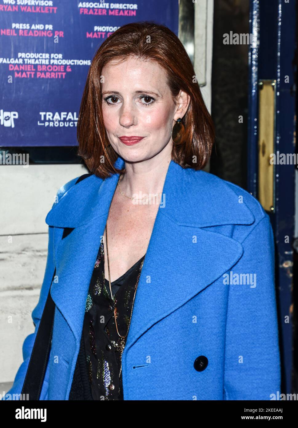Amy Nuttall attends the press night for "Death Drop: Back In The Habit ...