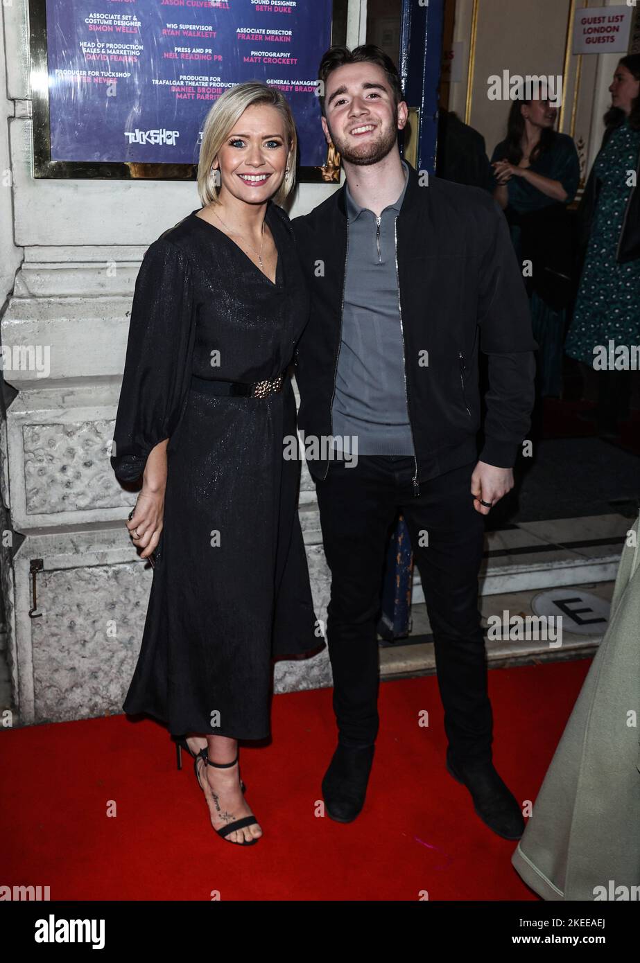 Suzanne Shaw attends the press night for "Death Drop: Back In The Habit ...